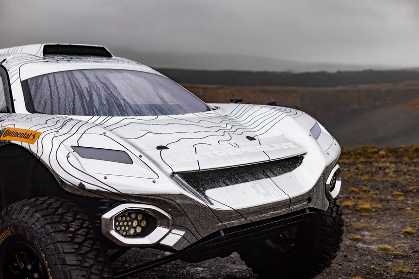 Extreme E reveals reflective chrome livery for Season 3 show car - News ...