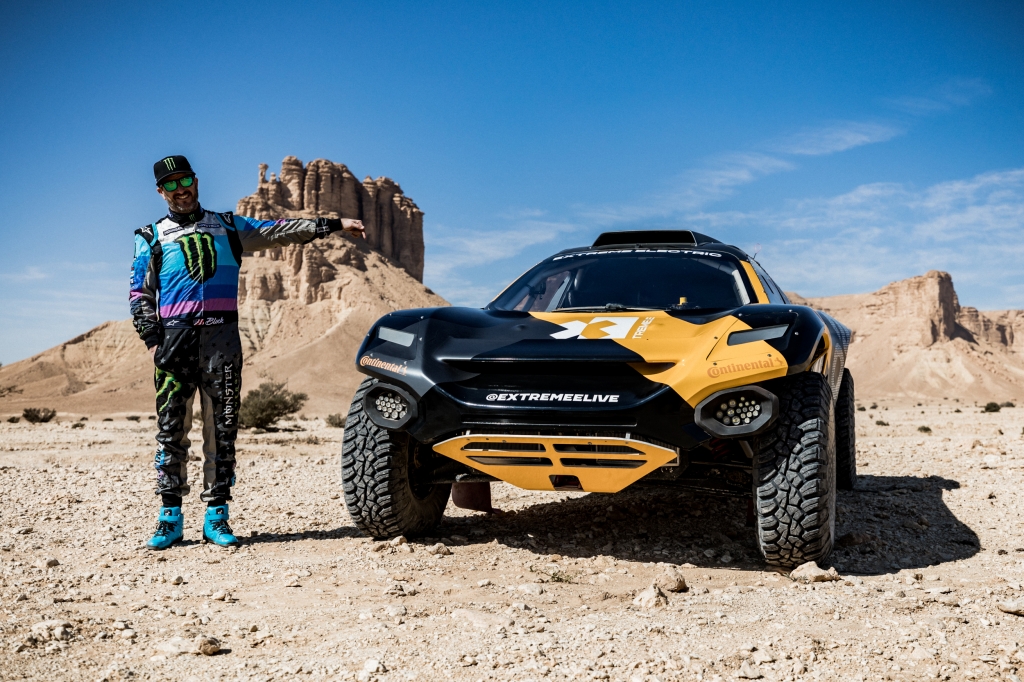 Extreme E E-SUV and Ken Block prepped for maiden Dakar Rally outing ...